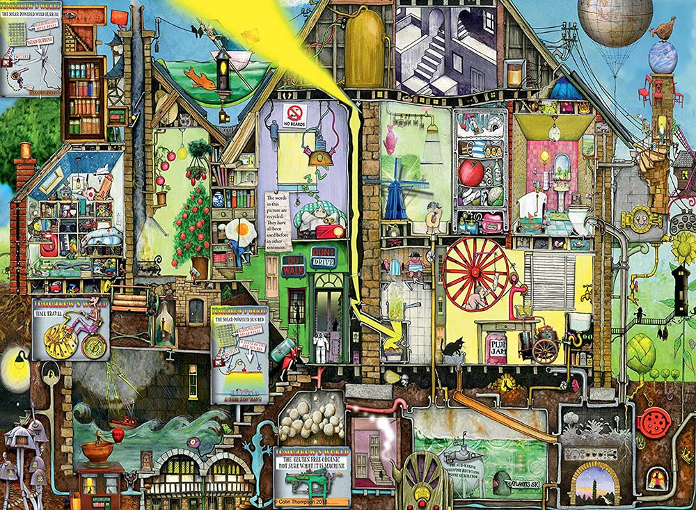 Colin Thompson'ın İnanılmaz İllüstrasyonları - Oggito