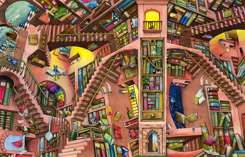 Colin Thompson'ın İnanılmaz İllüstrasyonları - Oggito