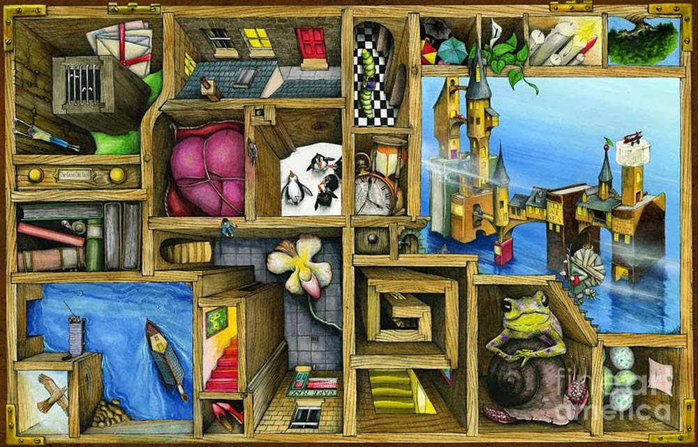 Colin Thompson'ın İnanılmaz İllüstrasyonları - Oggito